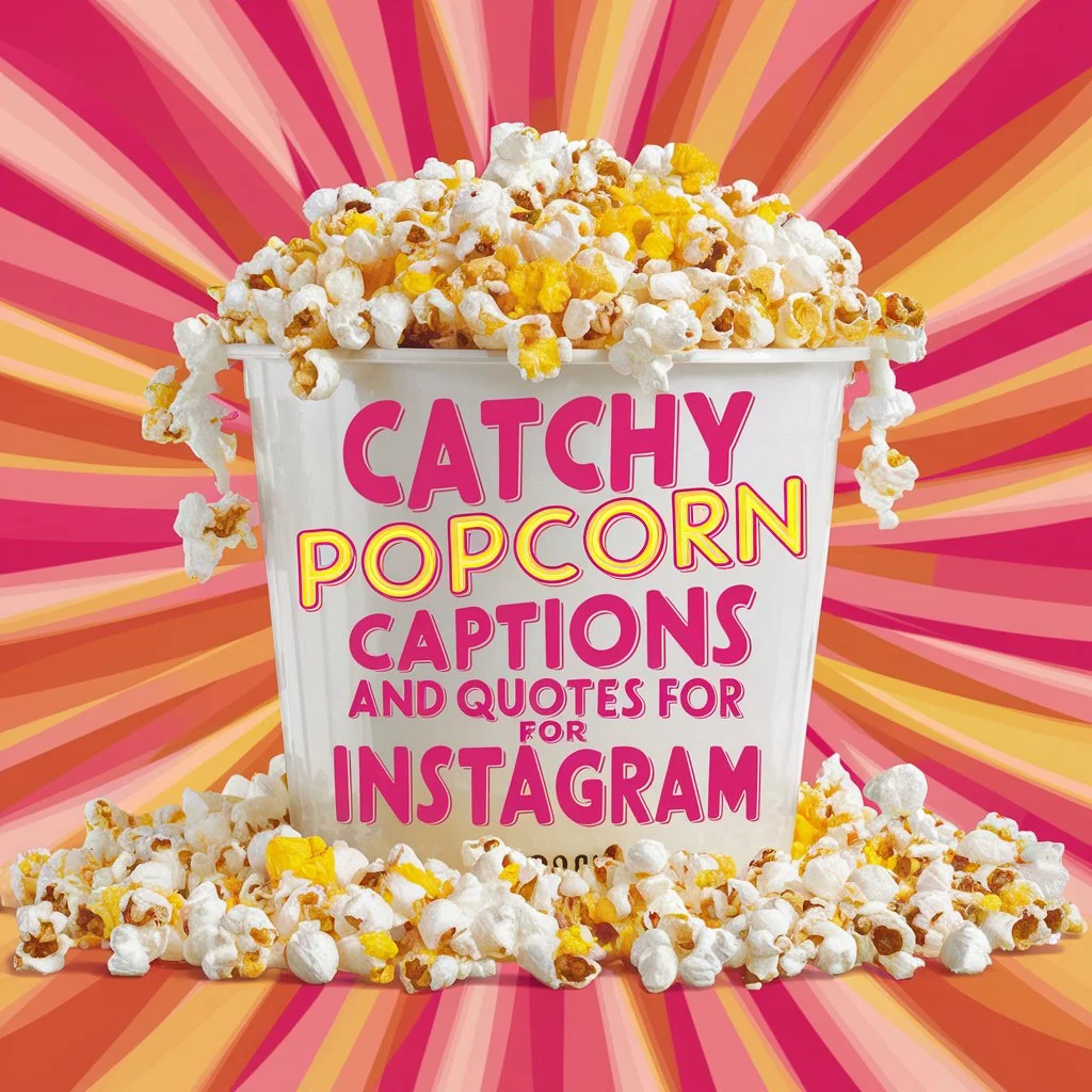 477+ Catchy Popcorn Captions And Quotes For Instagram
