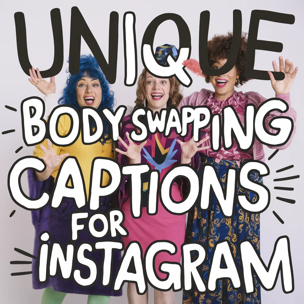 150 Unique Body Swapping Captions For Instagram